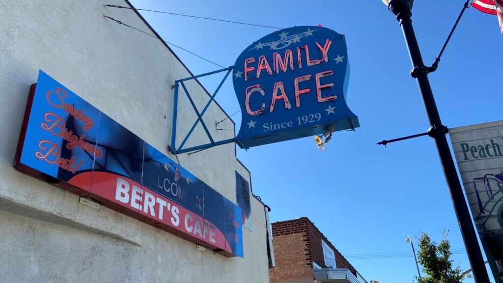 Bert’s Family Cafe in the Bear River Heritage Area