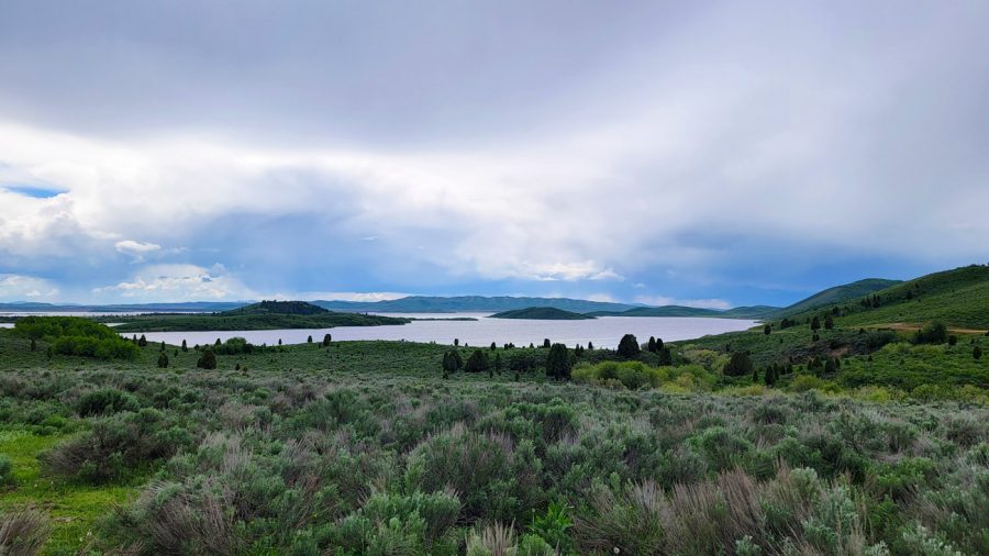 Blackfoot Reservoir in the Bear River Heritage Area
