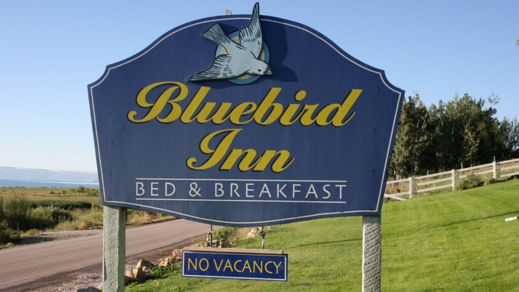 The Bluebird Inn in the Bear River Heritage Area
