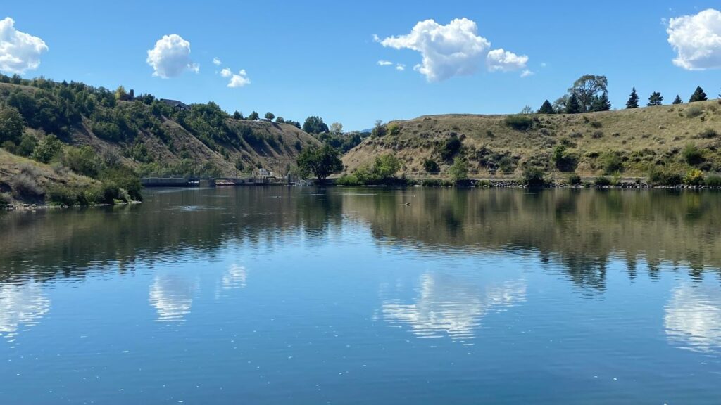 First Dam on the Logan River in the Bear River Heritage Area