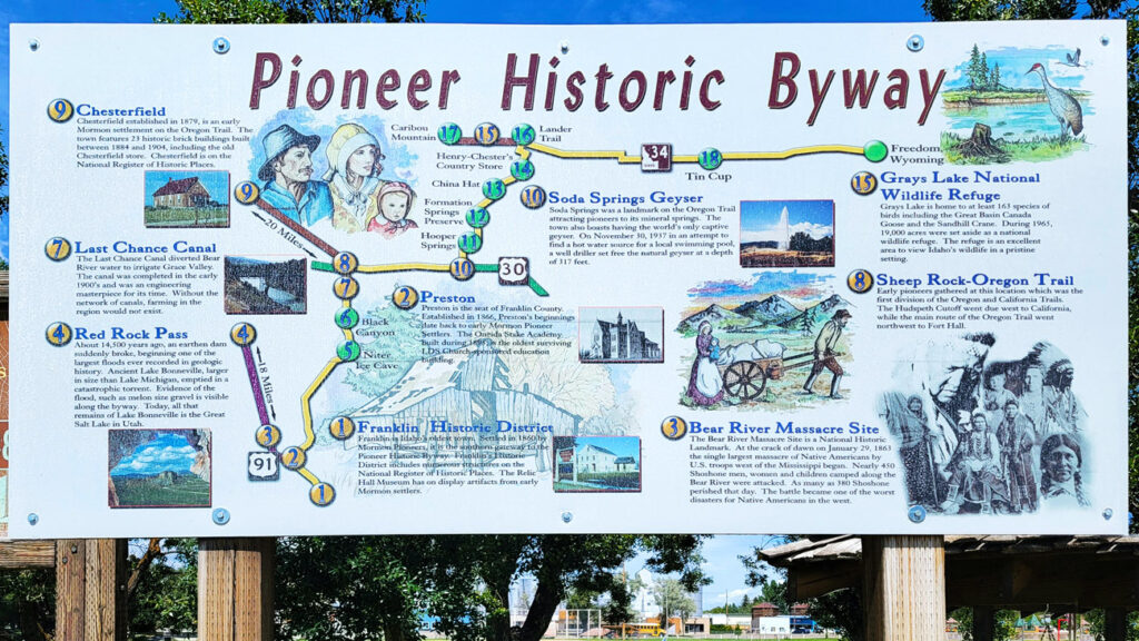 Pioneer Historic Byway in the Bear River Heritage Area