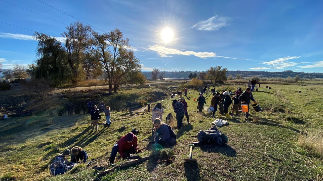 Wuda Ogwa Tree Planting Event - Bear River Heritage Area