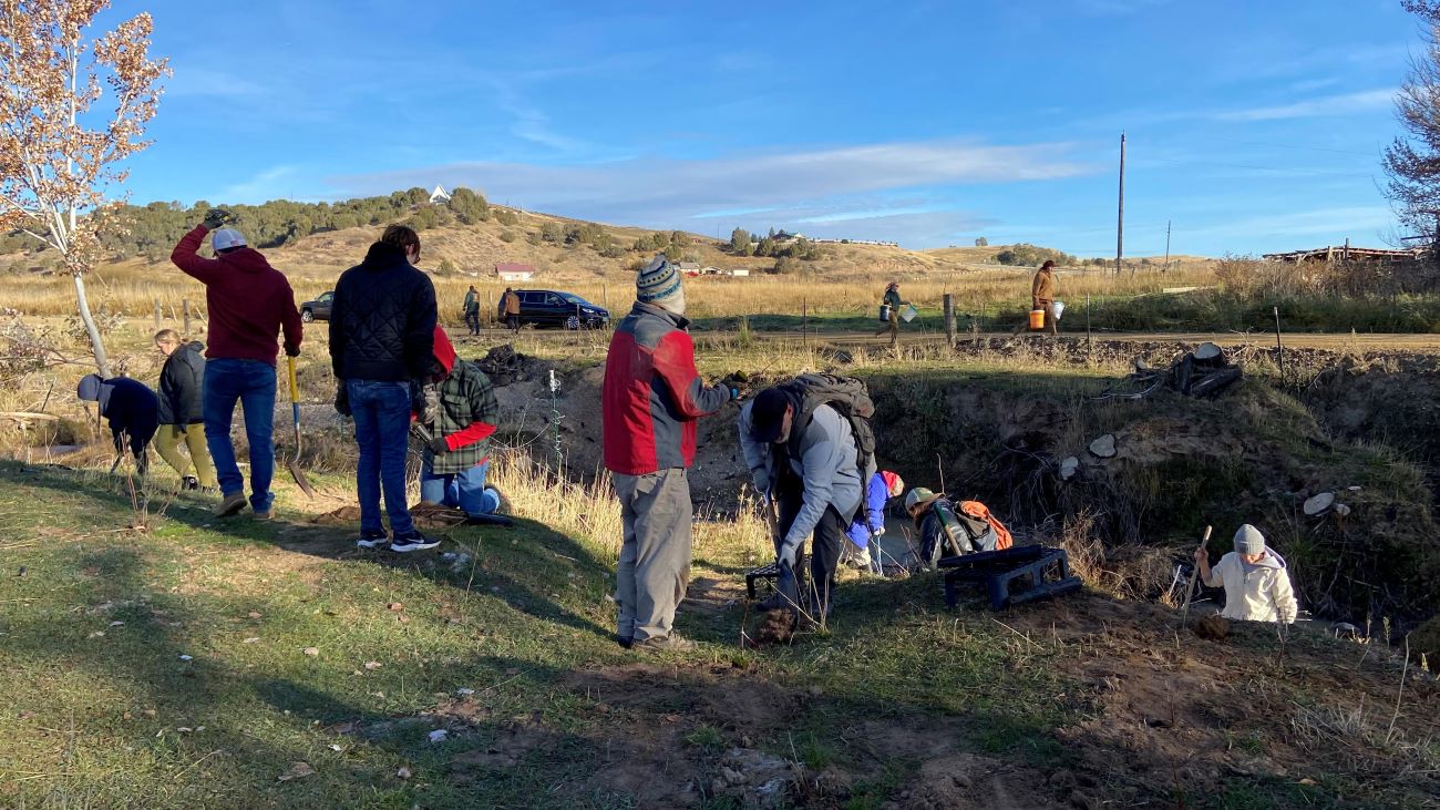 Wuda Ogwa Tree Planting Event - Bear River Heritage Area
